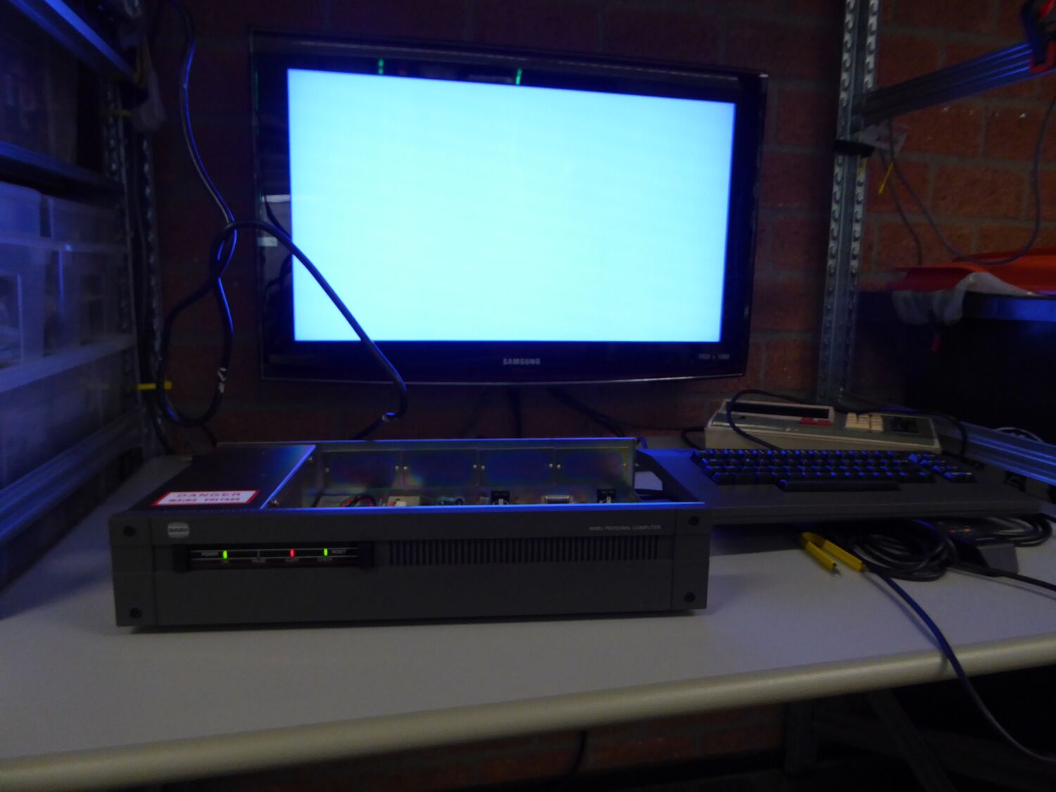 Canadian NABU retro computer conversion to RGB out and 220V 50Hz - RevSpace