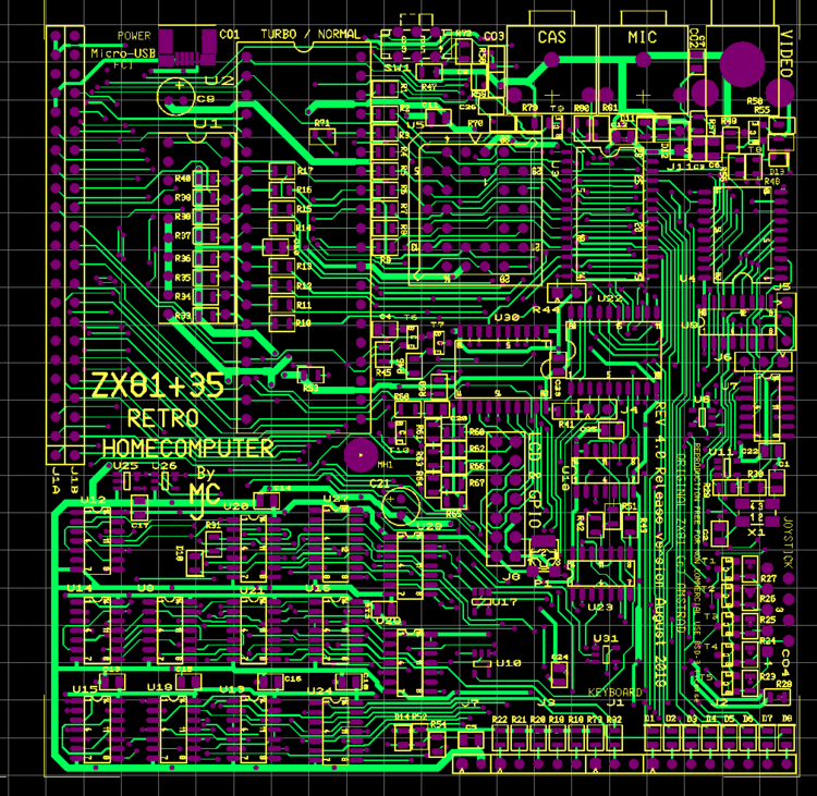 ZX81PLUS34 ZX81 clone - RevSpace