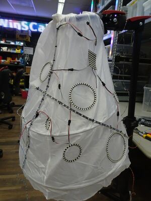 LED skirt - RevSpace