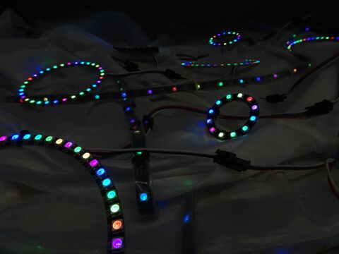 LED skirt - RevSpace