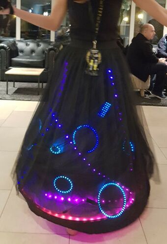 LED skirt - RevSpace