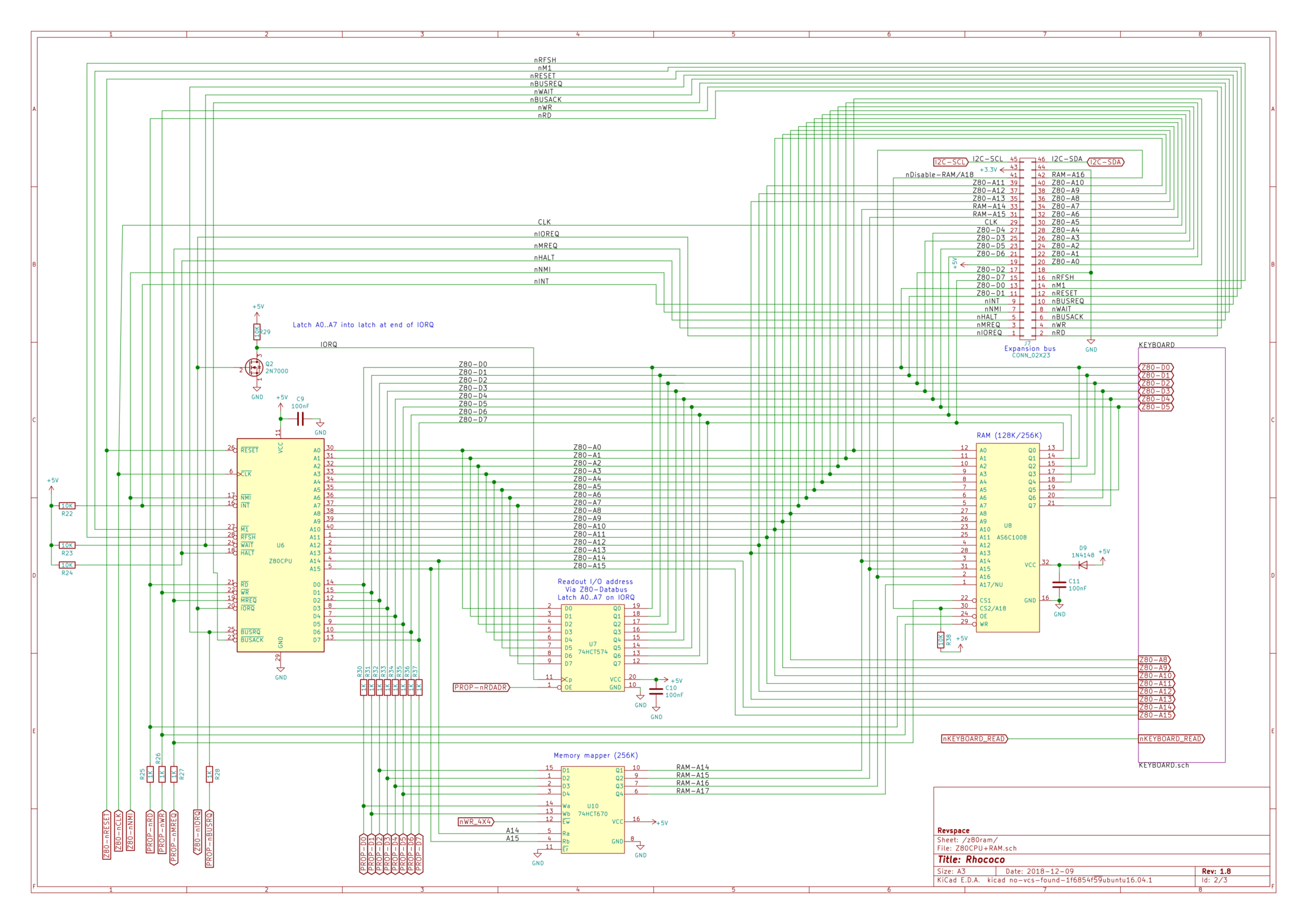 Designing the RhoCoCo Retro Home COlor COmputer hardware - RevSpace